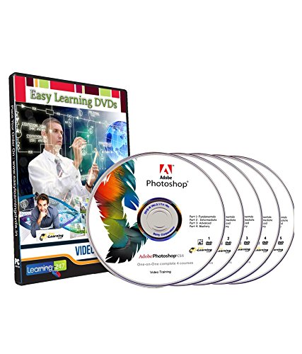 Easy Learning Master of Photoshop CS6 Complete 4 Courses (5 Video DVDs ...