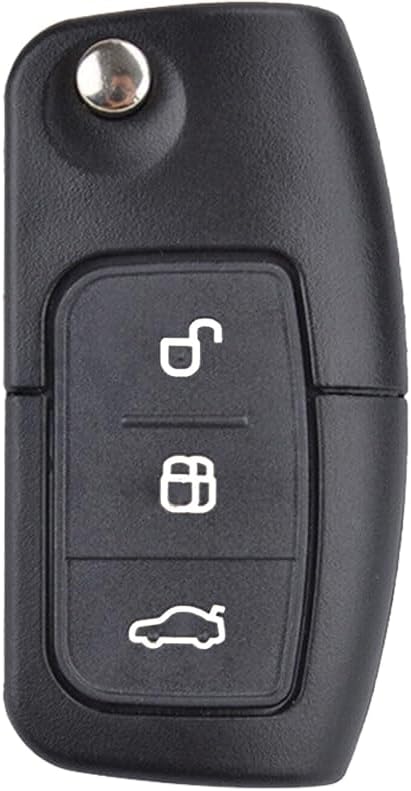 3 Buttons Flip Car Key Fob Case For Ford Transit Custom Tourneo MK8 ...