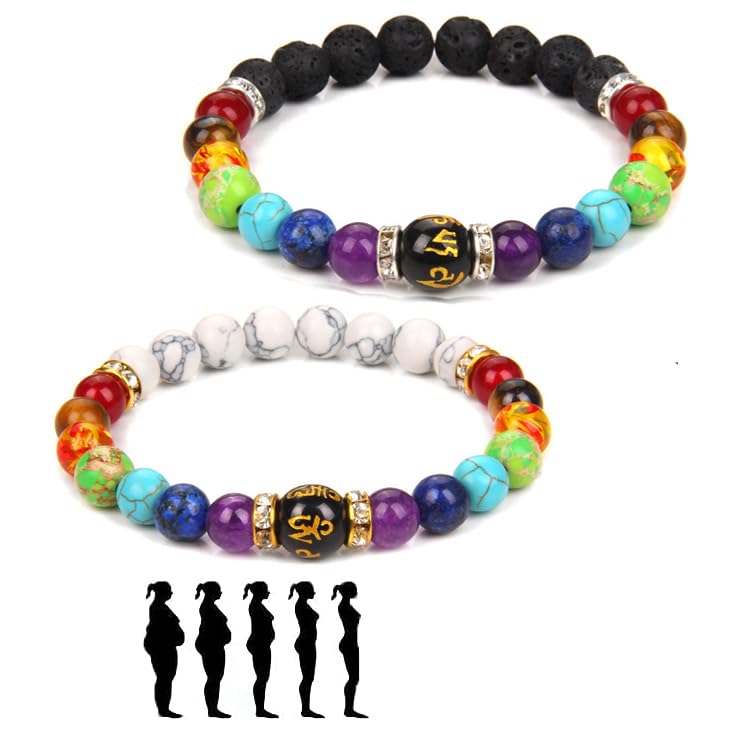 Amazon.com: Terripets 7 Chakra Amour Supreme Bracelet For Women And Men ...