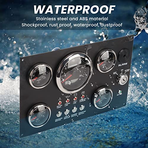 Boat Dash Instrument Panel, Boat Instrument Panel 5 Gauge Set ...