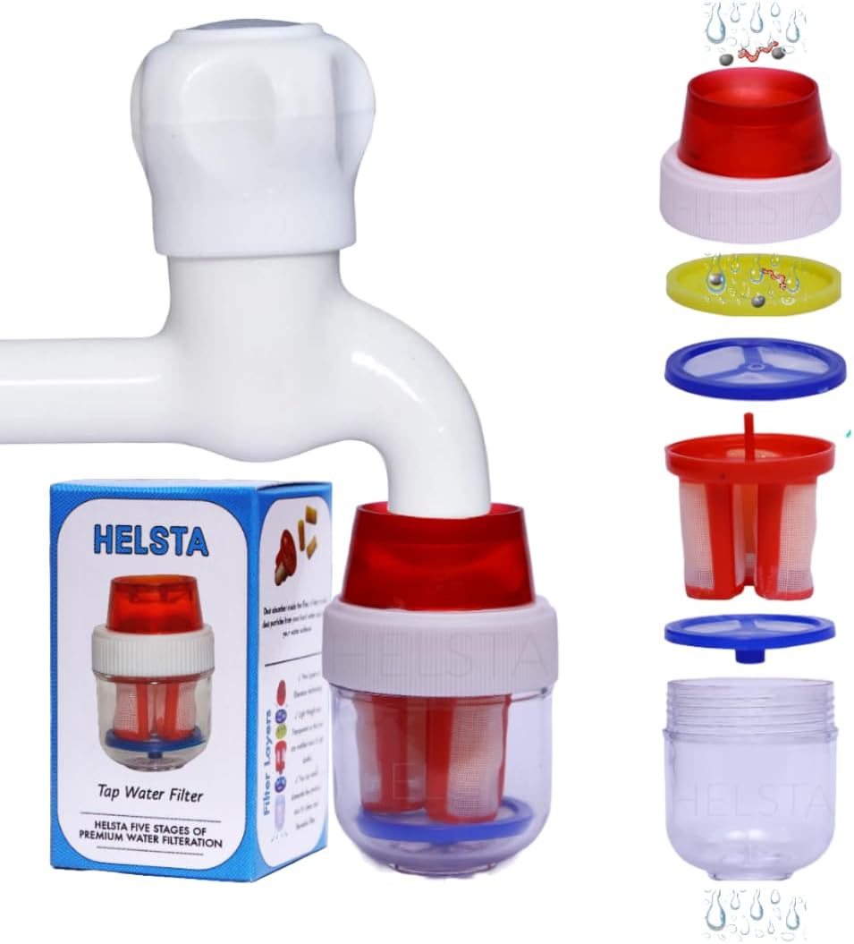 Tap Water Filter of 5 Stages and Dust absorber of 3 Candles inside the ...
