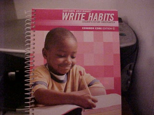 Amazon.com: Good Habits, Great Readers WRITE HABITS Teacher's Edition ...