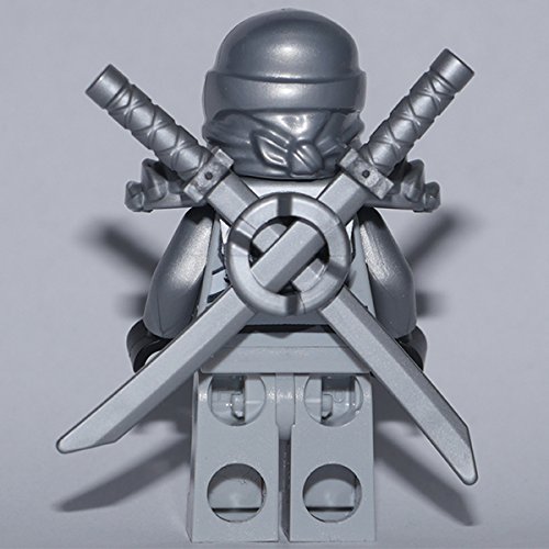 Lego Ninjago Titanium Ninja Zane Minifigure W Silver