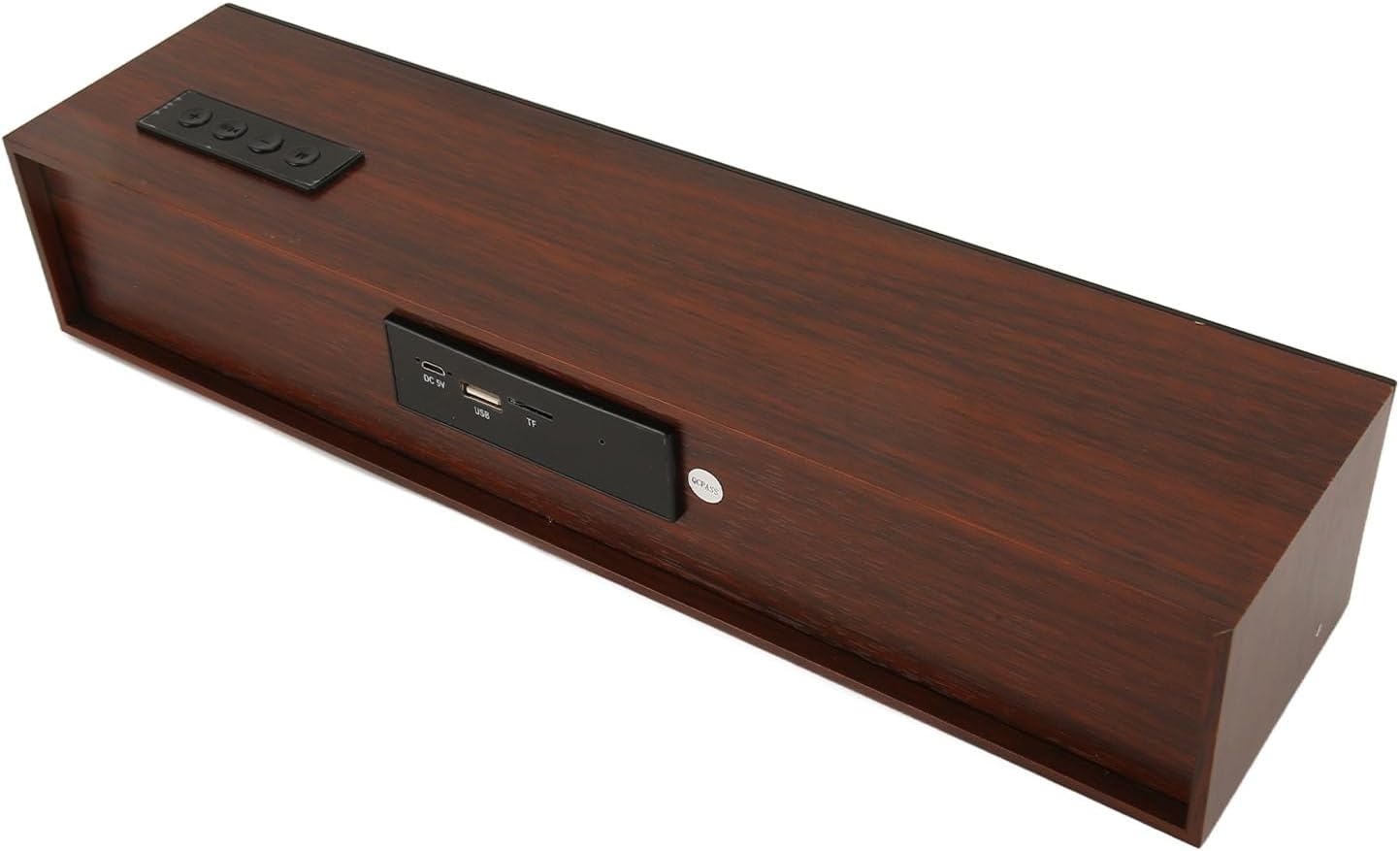 Amazon.com: Sxhlseller Composite Wood Desktop Soundbar, HiFi Stereo ...