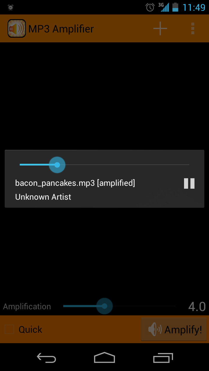 MP3 Amplifier - App on Amazon Appstore