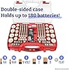 Amazon.com: Battery Organizer Storage Case with Tester, Holds 180 ...