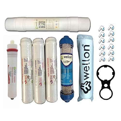Wellon Inline Sediment Filter + Wellon Sealed UF Filter + Wellon ...