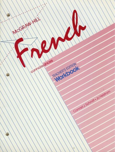 Amazon.com: McGraw-Hill French (Connaissances, Teacher's Edition ...