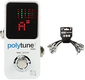 Amazon.com: TC Electronic POLYTUNE 3 MINI Tiny Polyphonic Tuner with ...