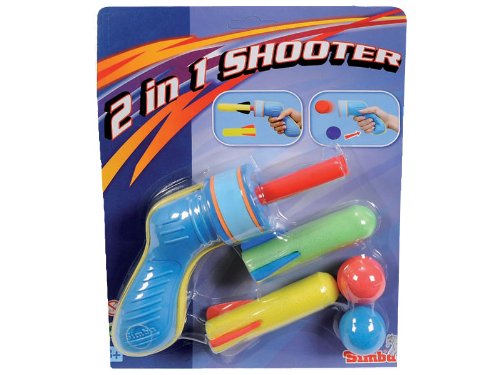 Buy Simba Air Toys 2-in-1 Soft Dart and Ball Pistol Set Online at Low ...