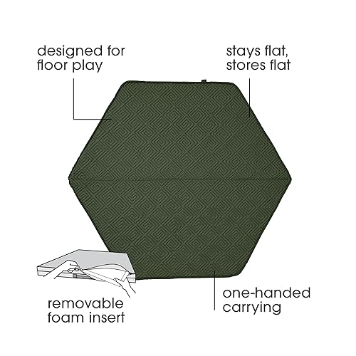 Snapklik.com : Boppy Baby Play Mat For Infants, Toddlers And Kids, Moss ...