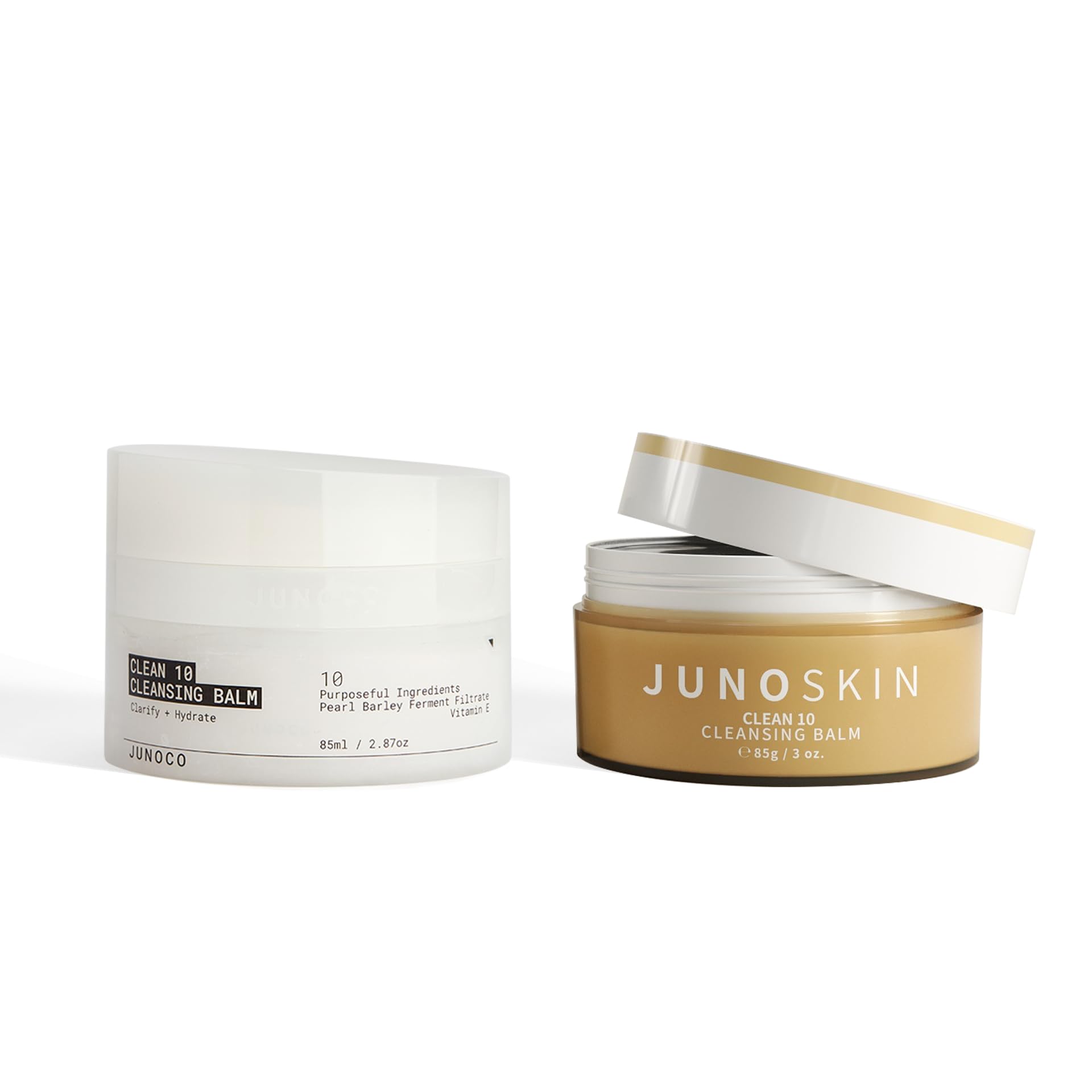 Amazon.com: JUNO & Co. Clean 10 & Jade 10 Cleansing Balm 10 Ingredients ...