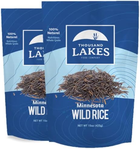 Amazon.com : Thousand Lakes Minnesota Grown Wild Rice - 2-pack 15 ...