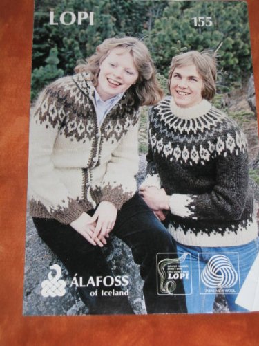 LOPI Alafoss of Iceland Knitting Pattern 155 Icelandic Ladies / Mens ...