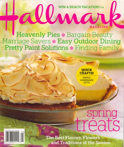 Hallmark, may 2008 Issue: Editors of HALLMARK Magazine: Amazon.com: Books
