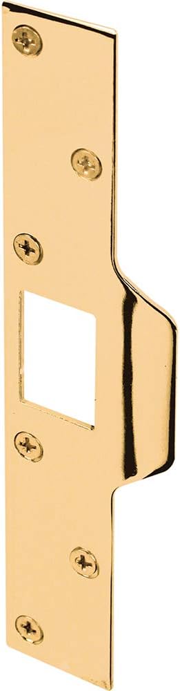 Prime-Line U 9476 Maximum Security Latch Strike, 1-1/4 in. x 7-7/8 in ...