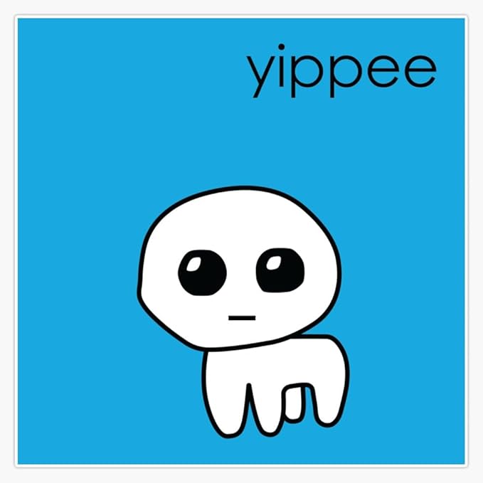 Amazon.com - Yippee Album/Tbh Creature Sticker Vinyl Decal Bumper ...