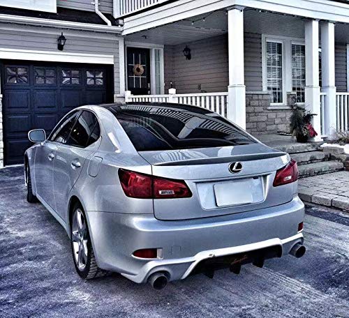 Rear Bumper Lip Diffuser Fits 06-13 Lexus IS250 IS350 DMR Style Rear ...