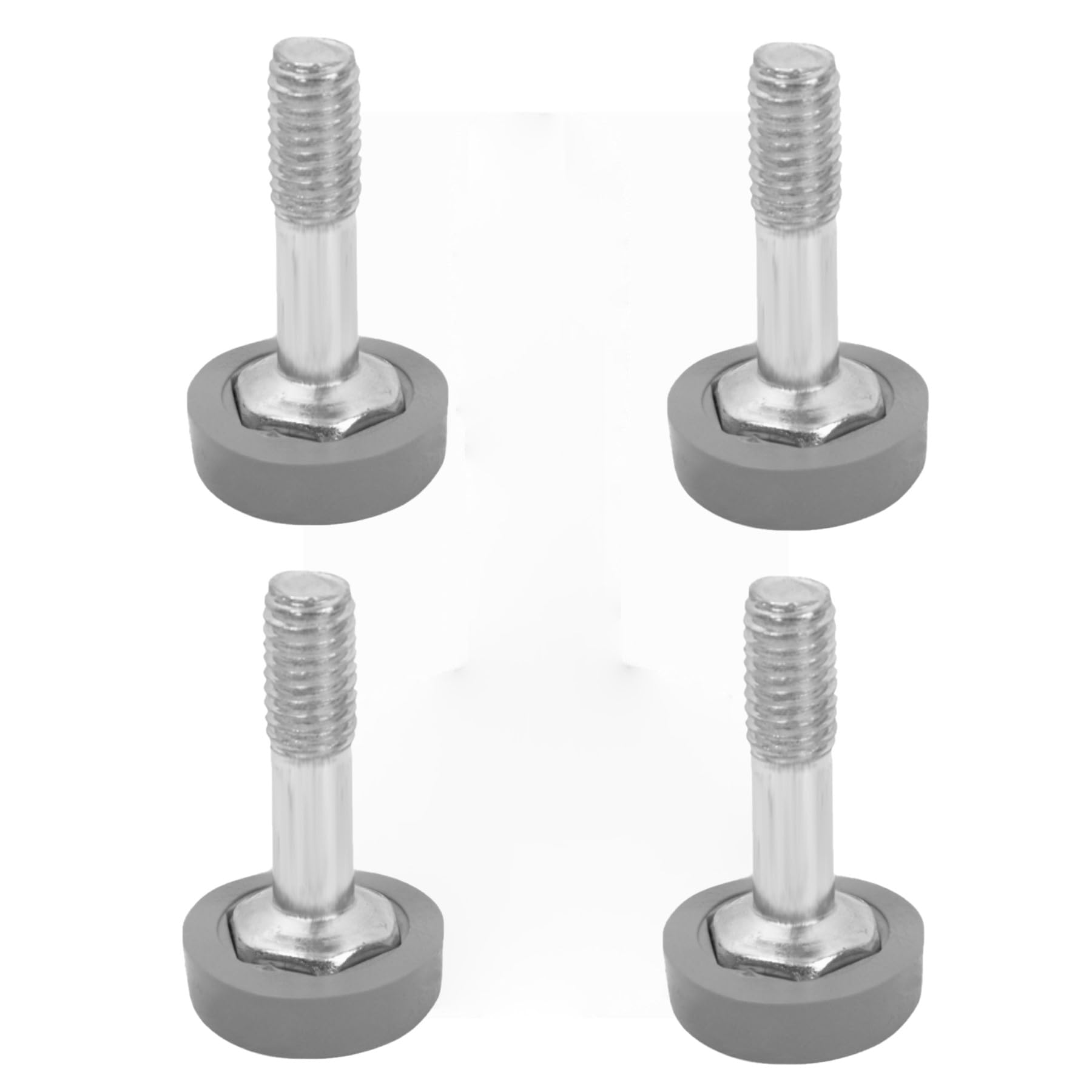 TrueCraftware-Set of 4 Decorative 1” Leveling Foot with Polyethylene ...