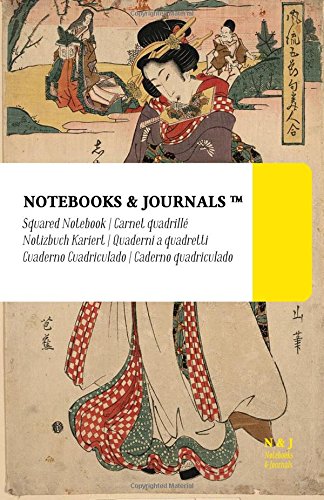 Notebooks & Journals Japanese Ukiyo-e, Shogatsu, Large, Squared: Soft ...