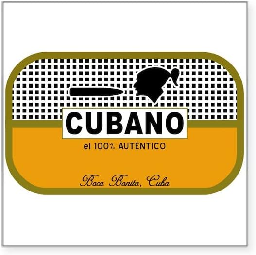 CafePress Cubano El 100% Autentico Alternate Sticker Square Bumper ...