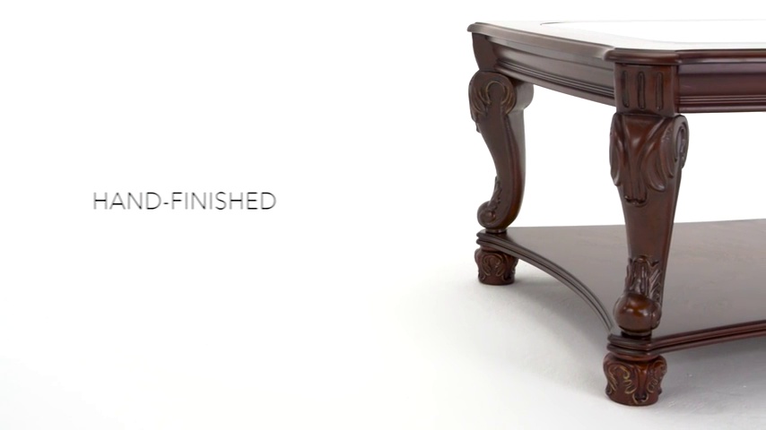 Watch Ashley Furniture Signature Design - Norcastle Coffee Table ...