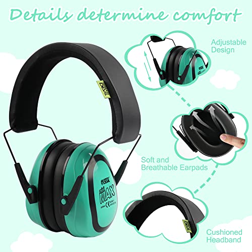 Snapklik.com : Kids Ear Protection Ear Muffs 27dB Noise Cancelling ...
