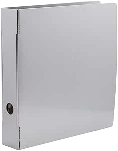 Bindertek 3-Ring 2-Inch Heavy Duty Metal Binder, Silver (MTBIND-SL ...