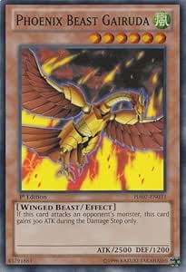 Amazon.com: YU-GI-OH! - Phoenix Beast Gairuda (HA07-EN033) - Hidden Arsenal 7: Knight of Stars ...