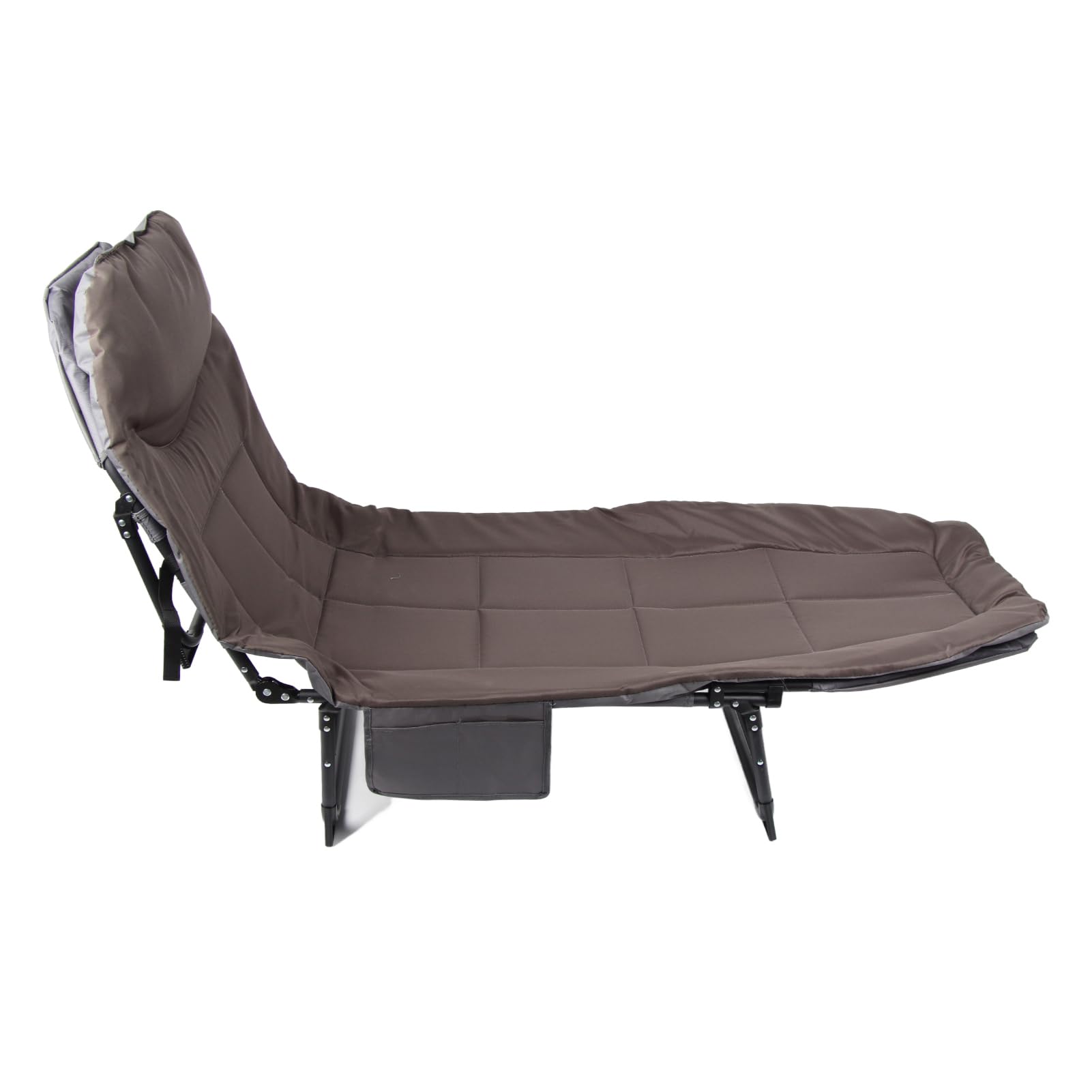 Amazon.com: Folding Camping Cot with Adjustable Backrest, Portable ...