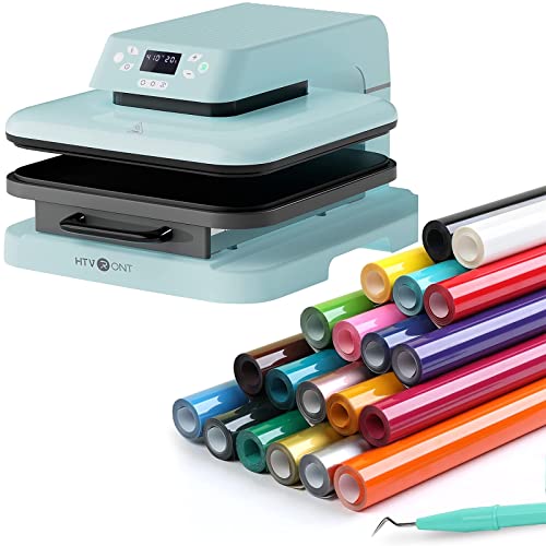 HTVRONT 15"x15" Heat Press Machine for T-Shirts & HTV Heat Transfer ...