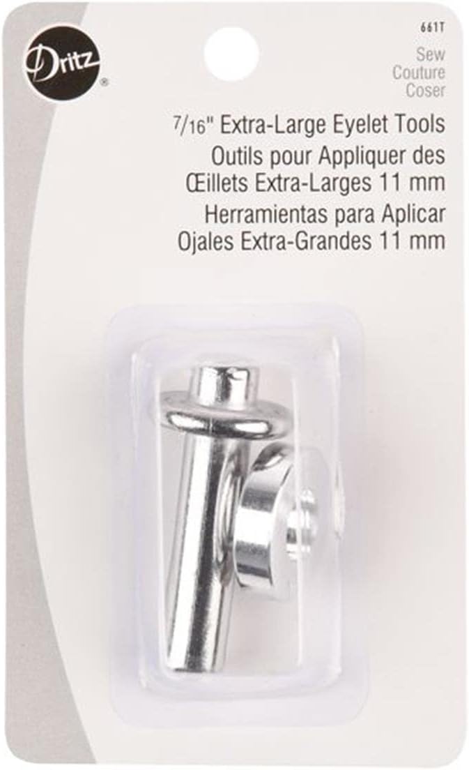 Amazon.com: Dritz(R) Eyelet Tool-For 7/16 Inch Eyelets : Arts, Crafts ...