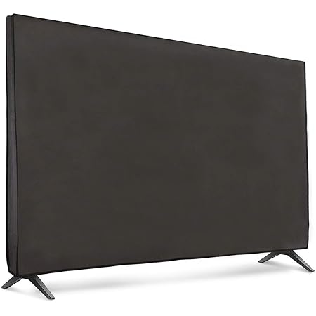 Amazon.com: kwmobile Dust Cover for 75" TV - Fabric TV Display ...
