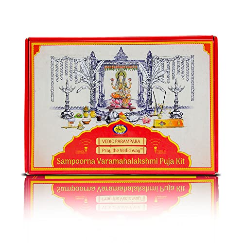 Buy Cycle Vedic Parampara Sampoorna Varamahalakshmi Puja Kit, with ...