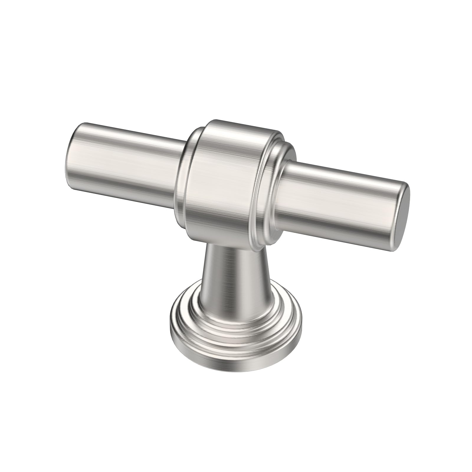Alzassbg 10 Pack Brushed Satin Nickel Cabinet Knobs, 1.9 Inch(49mm ...