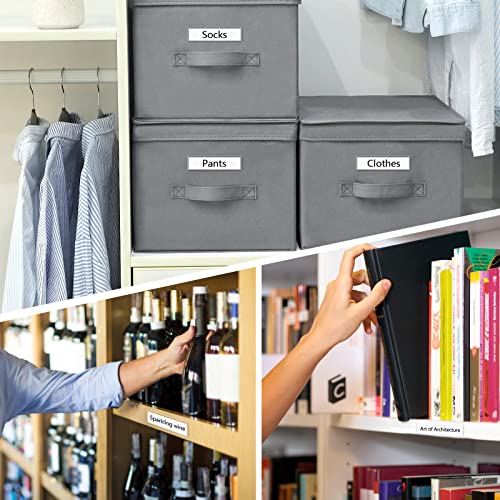 Snapklik.com : 100 Pack Clear Label Holders Adhesive Shelf Tag