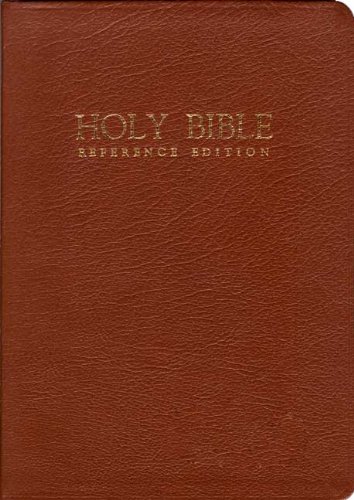 HOLY BIBLE Reference Edition King James Version Words of Christ In Red ...