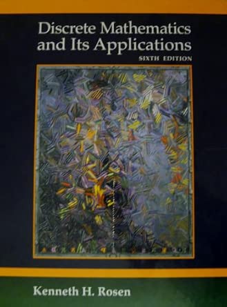Discrete Mathematics and Its Applications: Kenneth H. Rosen ...