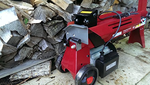 Electric Log Splitter | 7 Ton Wood Cutter | Hydraulic Logsplitter Titan ...