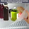 Amazon.com - Barydat 8 Pcs Frosted Plastic Shelf Liner Waterproof Non ...