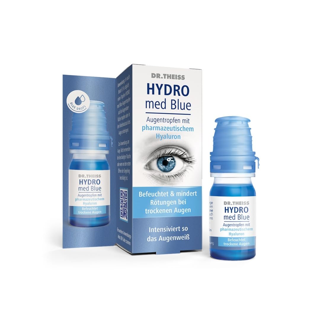 Dr. Theiss HYDRO med Blue Augentropfen mit pharmazeutischer ...