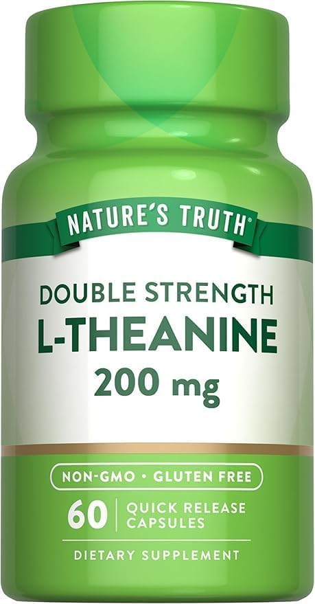 L-Theanine 200 mg – 60 Quick Release Capsule: Buy Online at Best Price ...