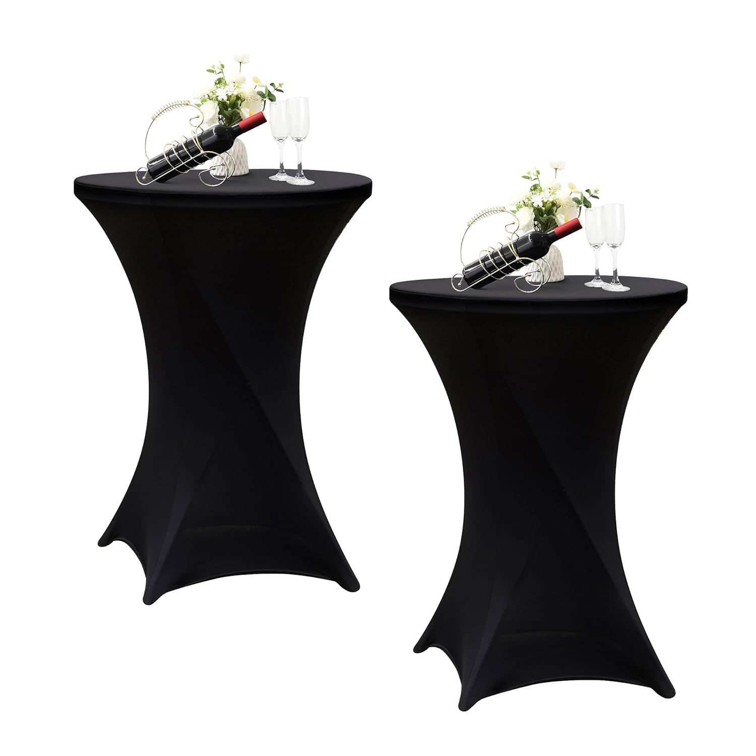Amazon.com: Nacuci 2PCS 30x43 Inch Highboy Spandex Cocktail Table ...