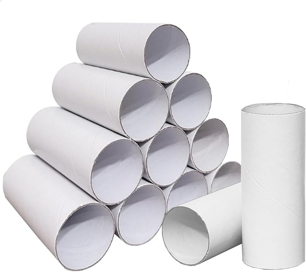 Amazon.com: Ruisky 108 Pcs Cardboard Tubes Craft Rolls,Kraft Paper ...