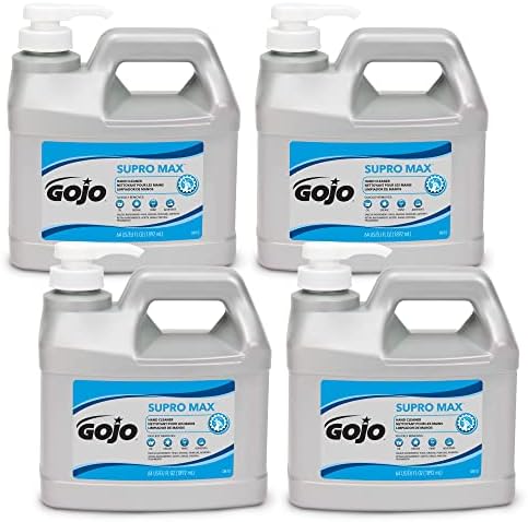 Amazon.com: GOJO SUPRO MAX Hand Cleaner, 1/2 Gallon Heavy Duty Hand ...
