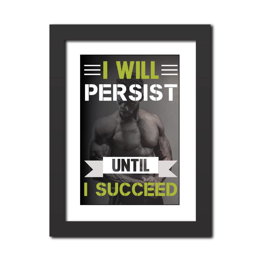 inspire TA Gym Quotes Wall Frames Body Builder Fitness Motivational ...