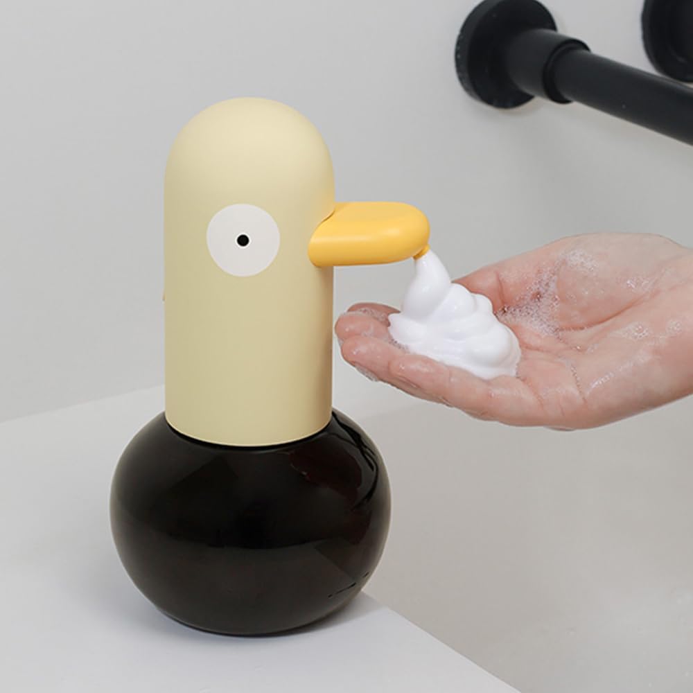 Amazon.com: AMYESE Kids Automatic Soap Dispenser - Cute Duck Touchless Foaming Hand Soap ...