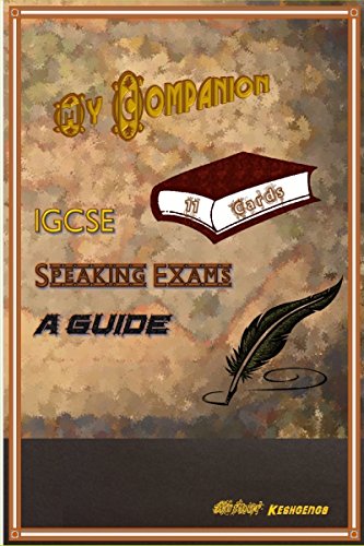 My Companion : IGCSE Cambridge English as a Second Language / Speaking ...