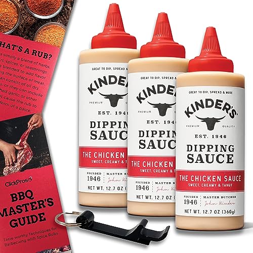 Snapklik.com : Kinders The Chicken Dipping Sauce Bundle 39.6 Oz