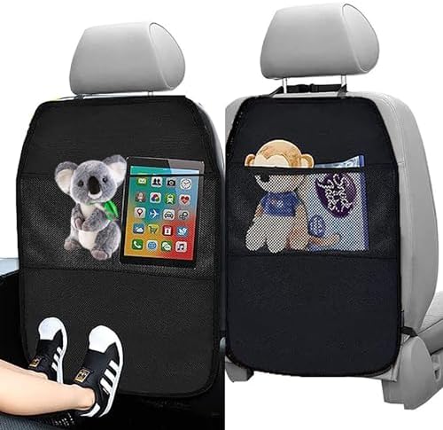 Runup 2pcs Car Seat Protector, Waterproof Car Seat Organiser,Car Seat ...